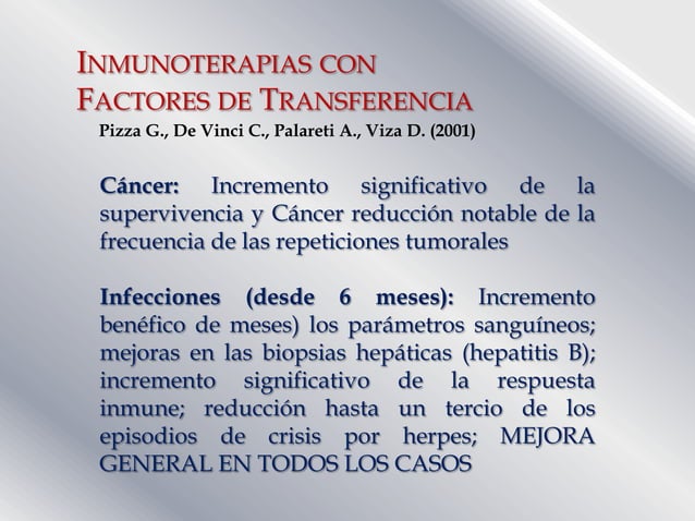 Factores de Transferencia - Dr Bóssolo | PPTX