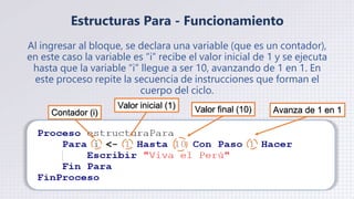 ESTRUCTURAS CONDICIONALES PARA. PSEINT | PPTX