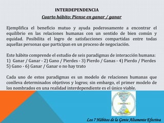 Presentacion 7 habitos | PPTX