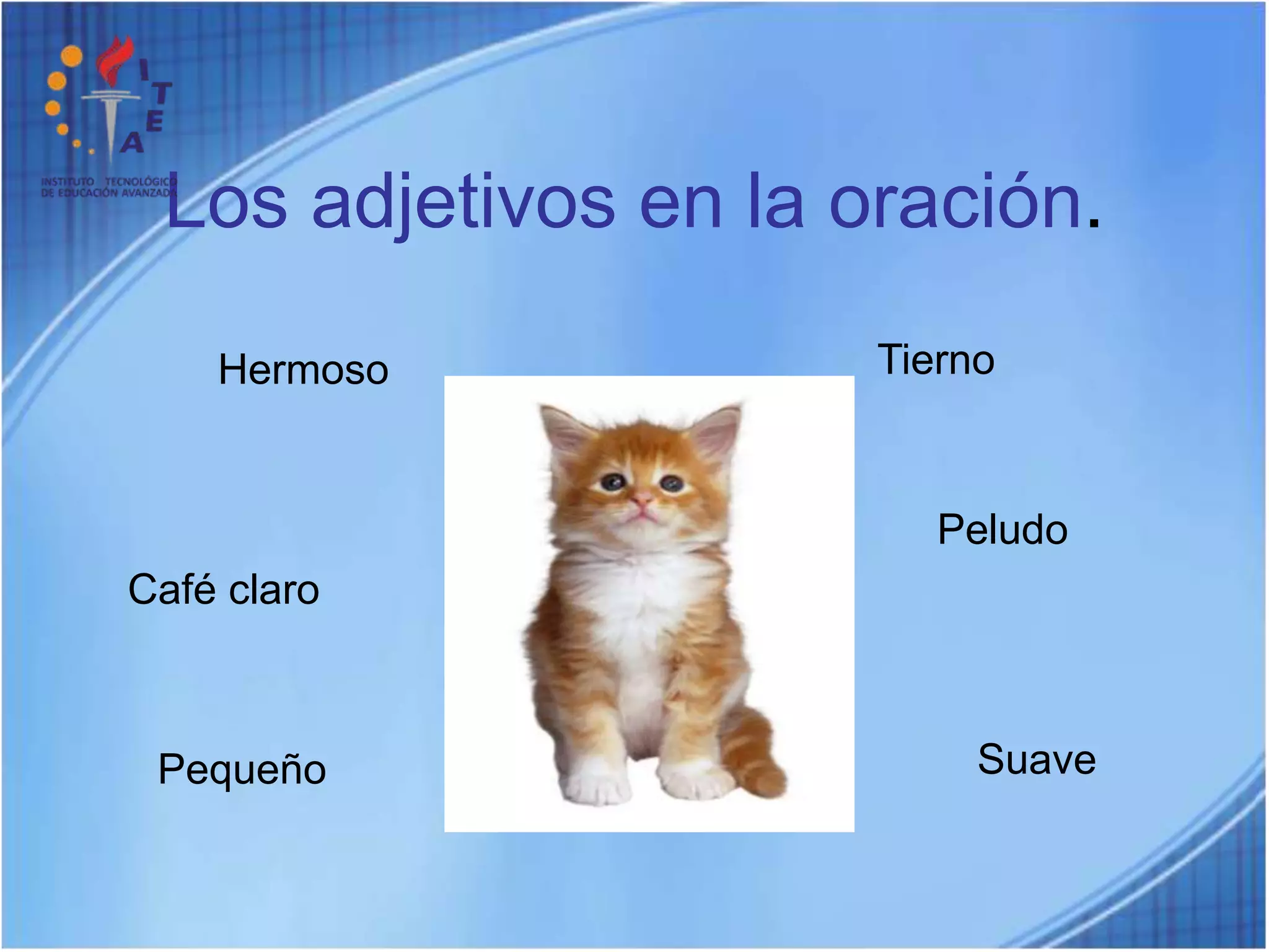 Presentacion adjetivos | PPT