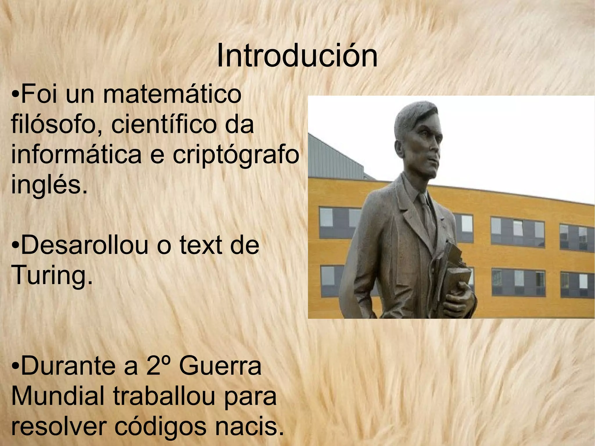 Presentacion alan turing | PPT