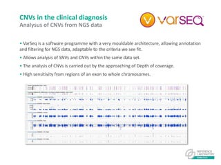 Clinical Validation of Copy Number Variant Detection by Next-Generation Sequencing (NGS) | PPT