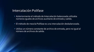 Presentacion algoritmos ordenacion externa | PPTX