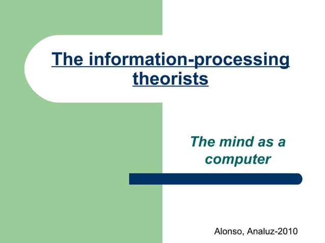 Information Processing | PPT | Data Storage and Warehousing | Computing