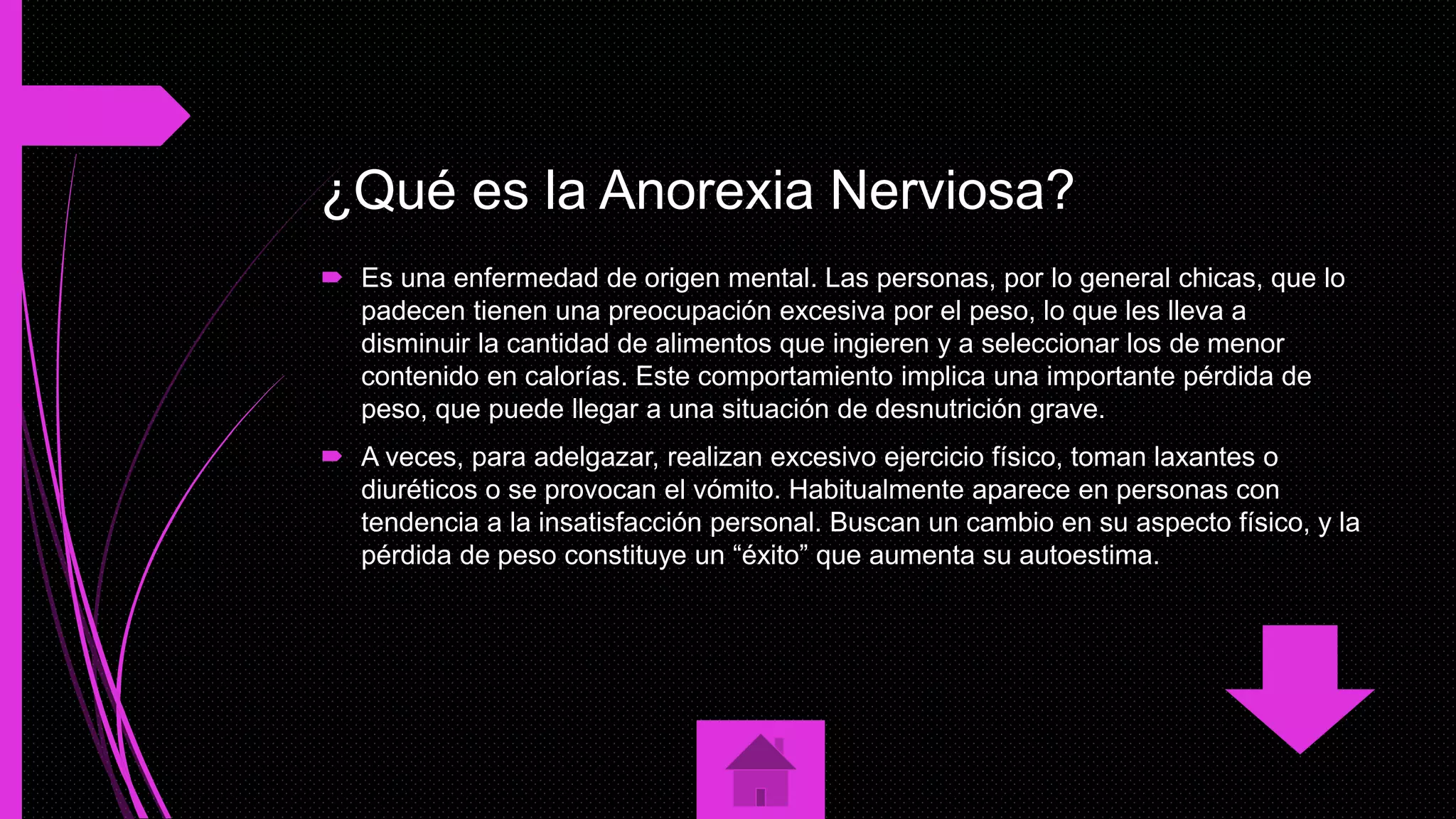 Presentación anorexia | PPTX
