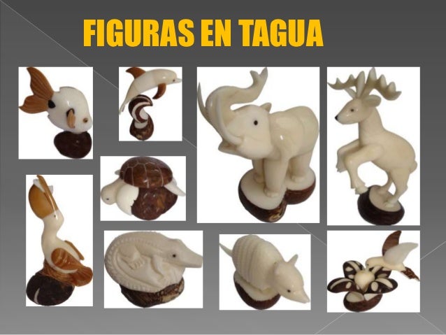 Artesanías de tagua Ecuador
