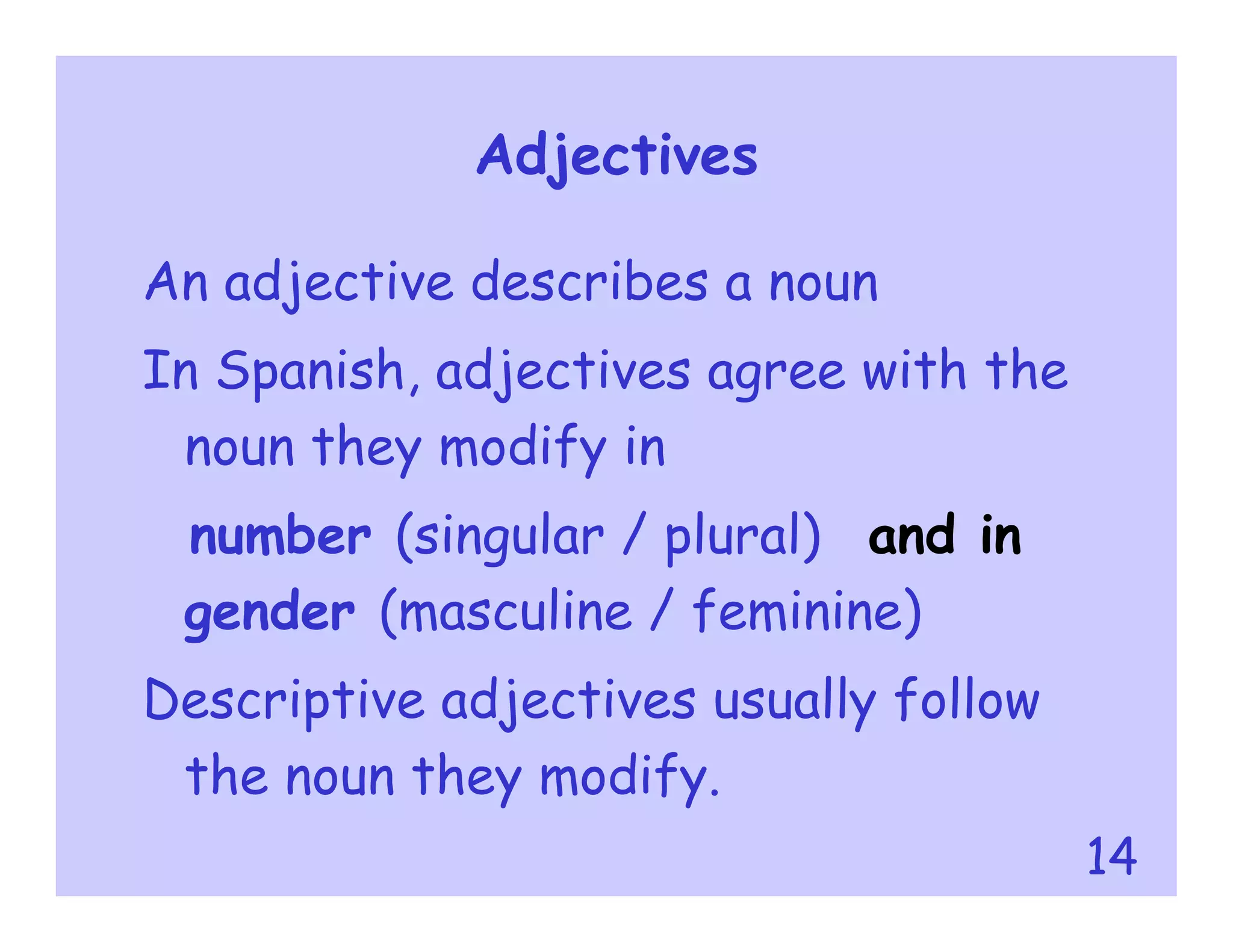 Gender, articles, plural forms | PDF