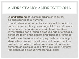 Presentacion bioquimica hormonas sexuales | PPTX