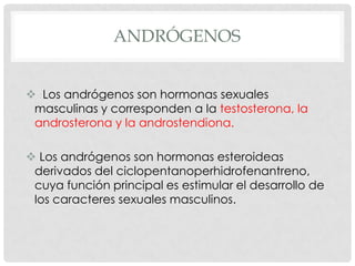 Presentacion bioquimica hormonas sexuales | PPT