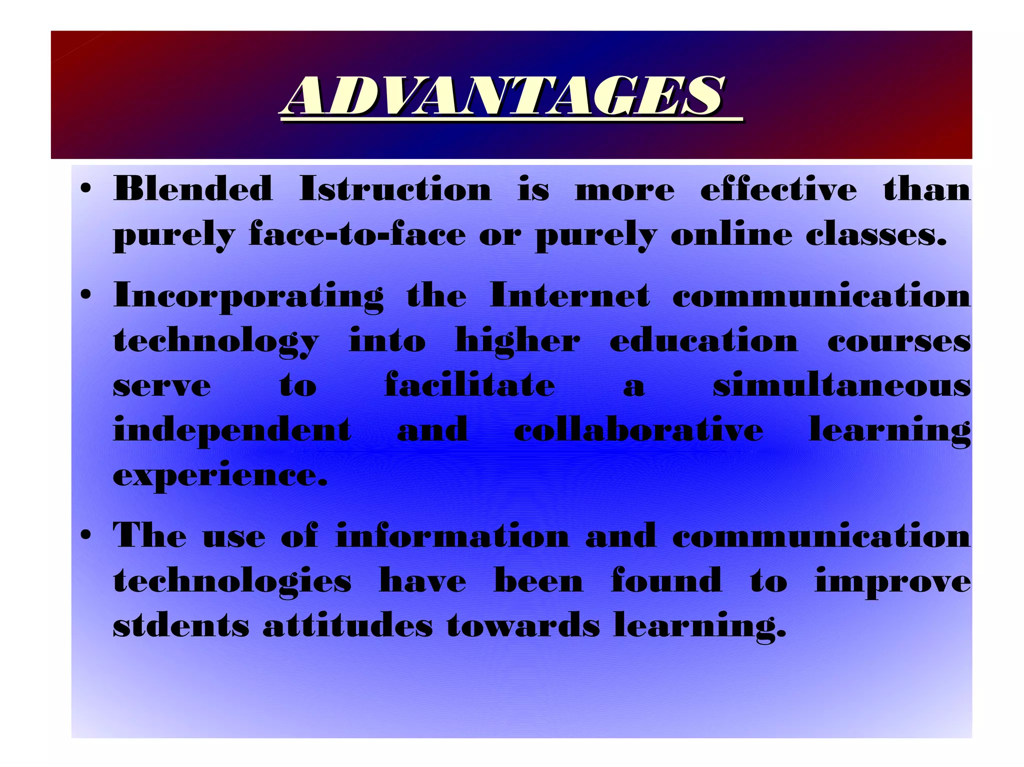 Presentacion blended learning | ODP