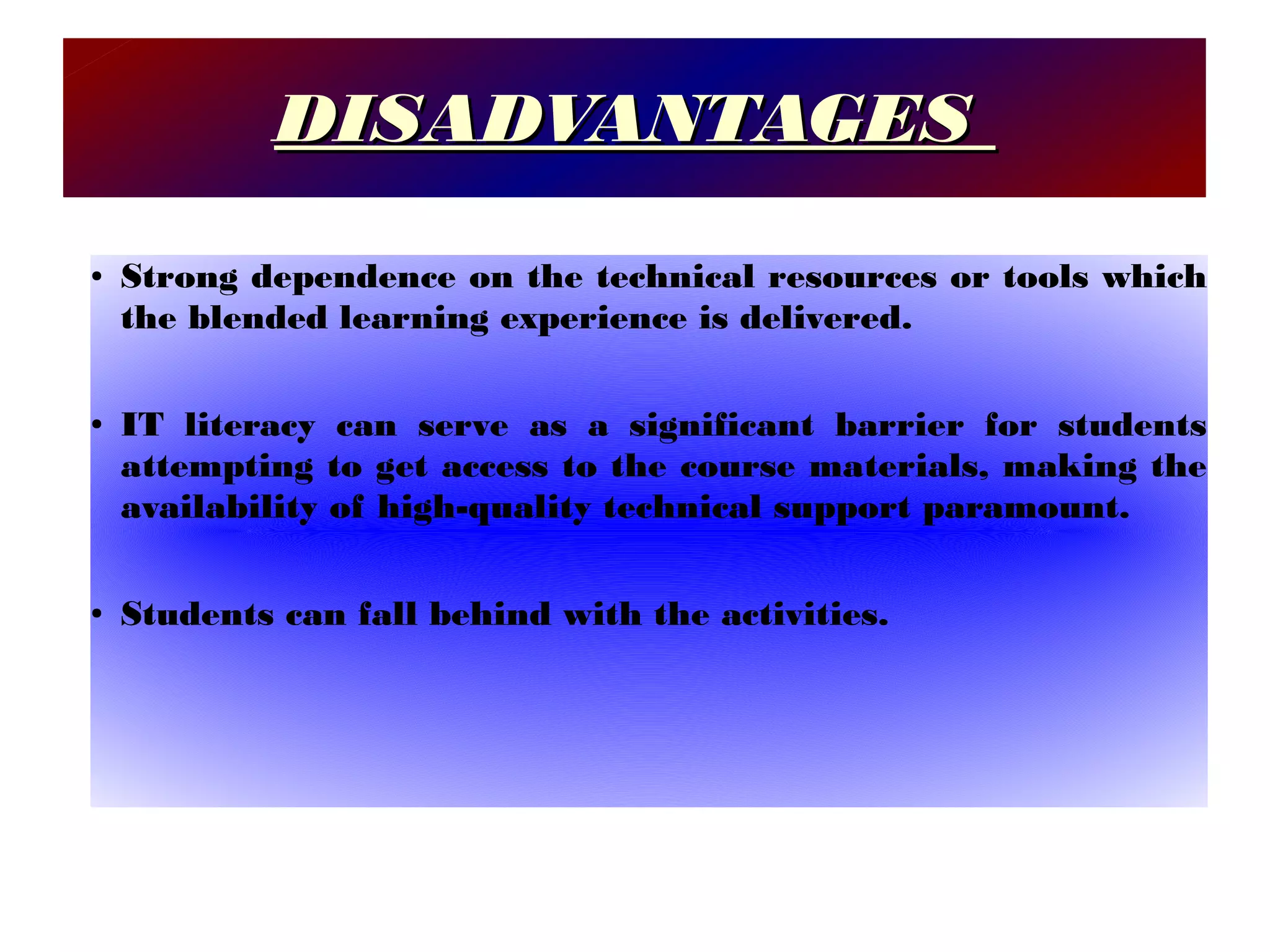 Presentacion blended learning | PPT