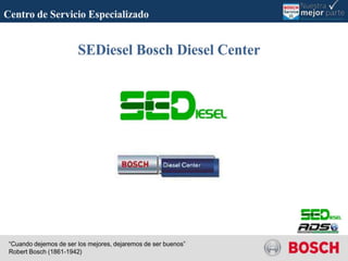 Sediesel Bosch Diesel Center | PDF