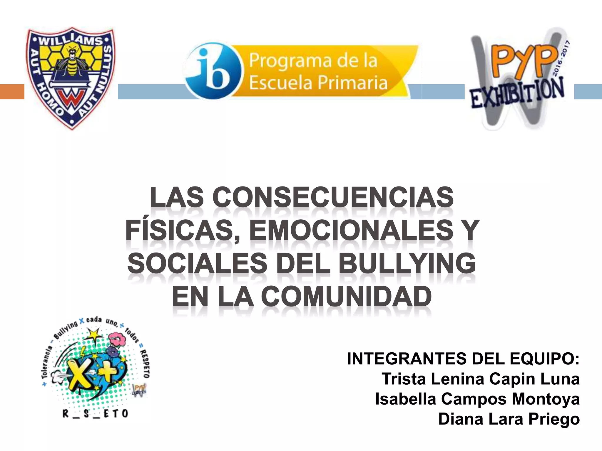 Actividades para la prevención del bullying en el ámbito escolar | PPTX
