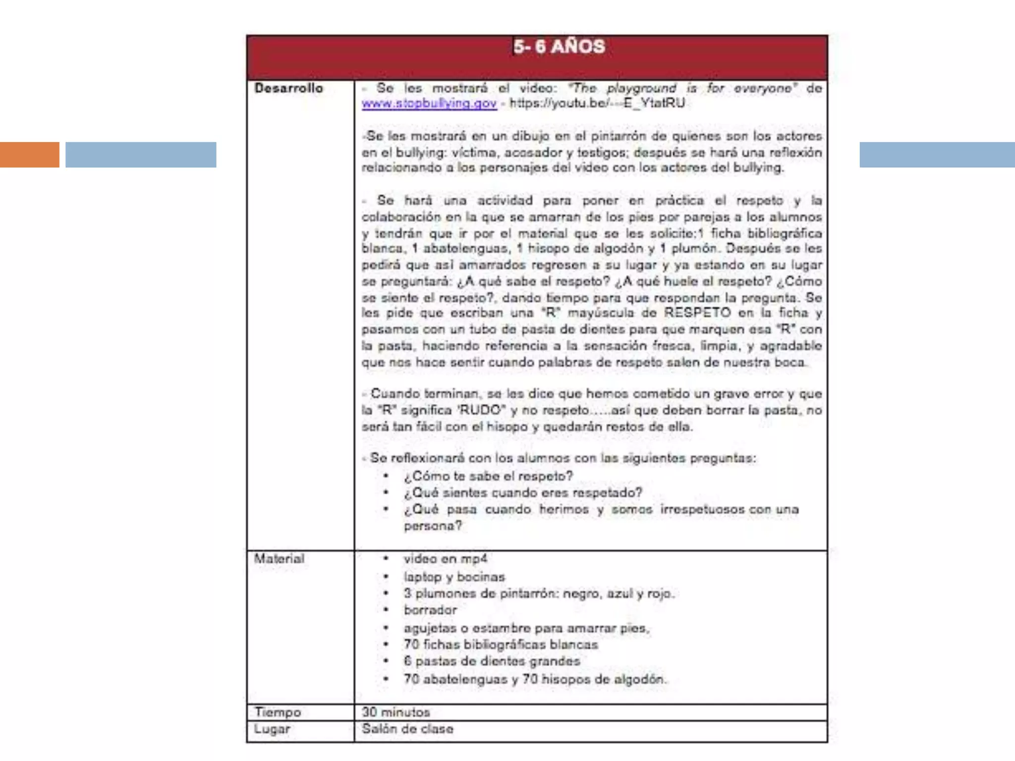 Actividades para la prevención del bullying en el ámbito escolar | PPTX