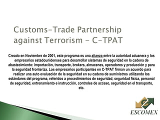 Presentacion c tpat diplomado | PPT