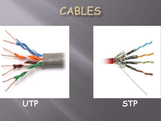 Presentacion cable utp o stp | PPTX