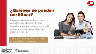 Qué es el CONOCER | PPTX