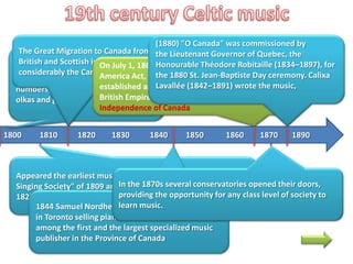 Presentacion canada music | PPTX