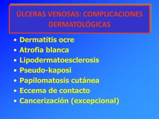 Insuficiencia venosa cronica y ulceras venosas | PDF