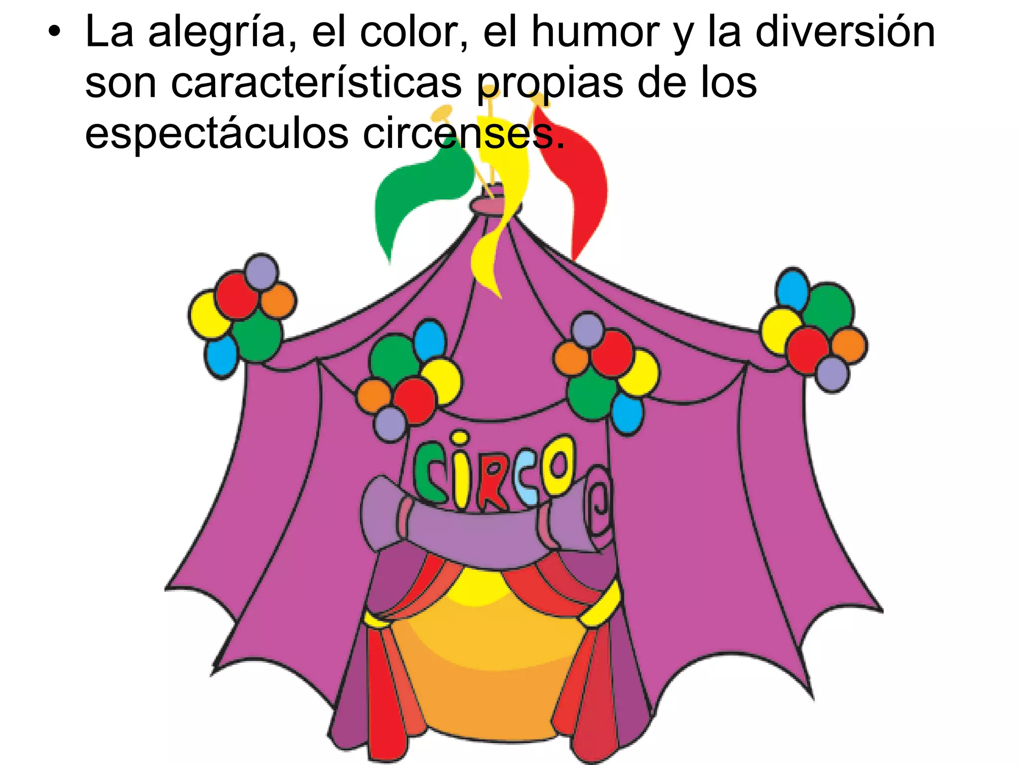 El circo para Infantil | PPT