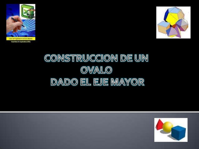 Construccion de un Ovalo 8vo grado | PPTX