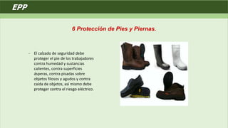 Equipos de Proteccion Personal | PPTX