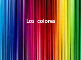 Presentacion colores | PPTX