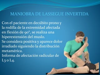 exploracion de columna lumbar | PPTX