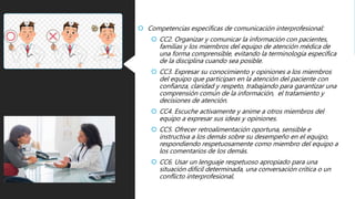 Presentacion competencias centrales interprofesional .ppsx