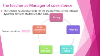 THE TEACHER AS CLASSROOM MANAGER | PPTX