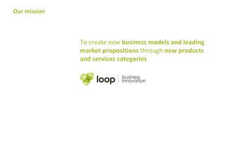 Loop | Business Innovation corporate presentation | PPT