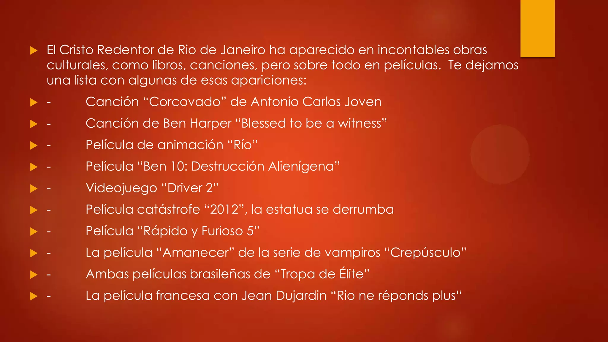Maravilla del Mundo Cristo Redentor | PPTX