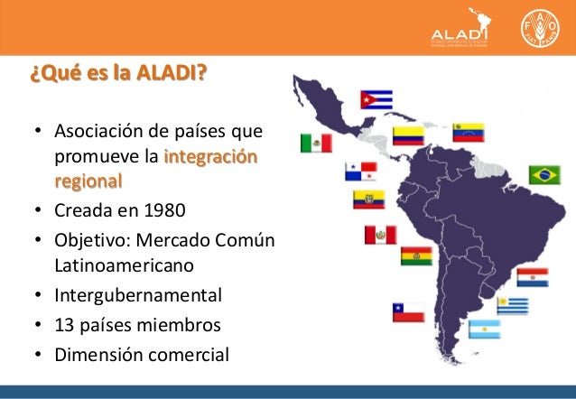 ALADI y el comercio intrarregional de alimentos