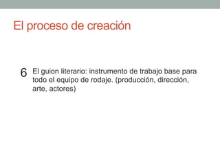 Creación de Guiones y Personajes | PPT