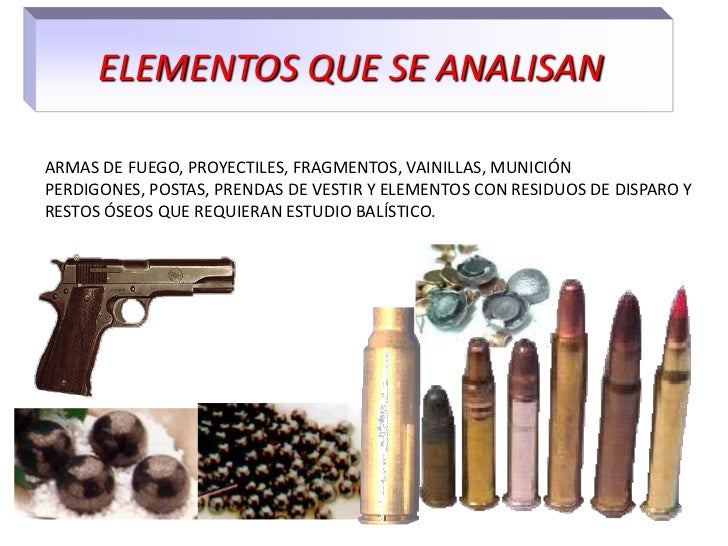 PRESENTACION DE BALISTICA