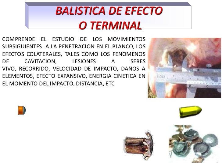 PRESENTACION DE BALISTICA