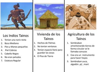 Aprendiendo sobre los Taínos con 6 Flash Card | PDF