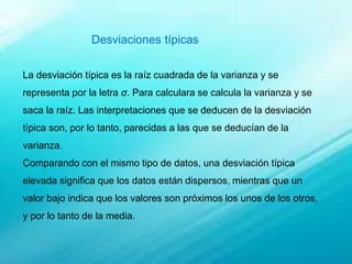 medidas de de dispersion | PPTX