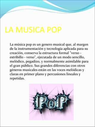 Musica Pop | PPT