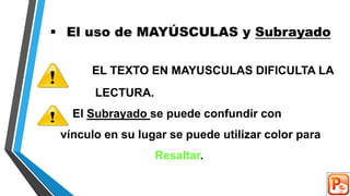 Uso de PowerPoint | PPTX
