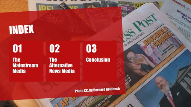 Presentacion de informatica - Mainstream Media VS the Alternative News ...
