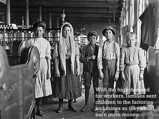 childhood at the Industrial Revolution: Child Labour | PPS