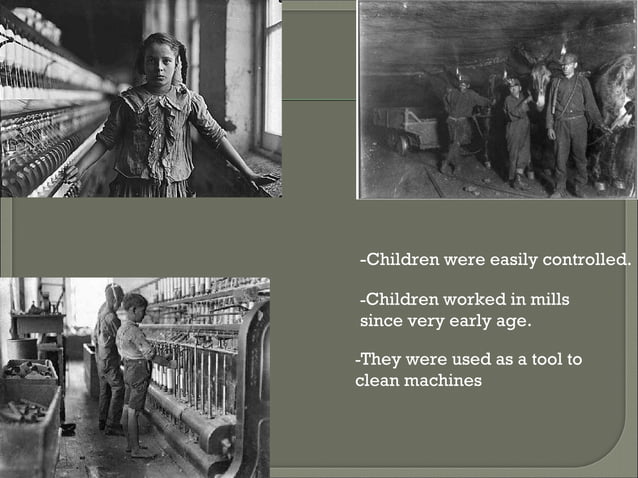 childhood at the Industrial Revolution: Child Labour | PPS