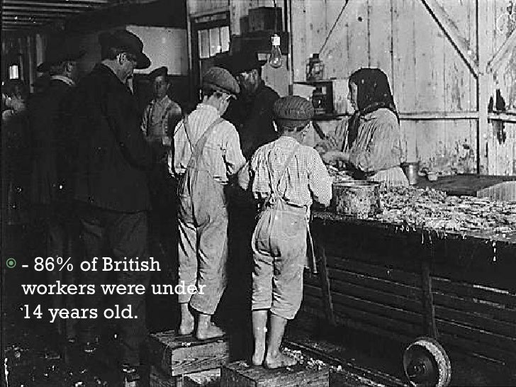 childhood at the Industrial Revolution: Child Labour