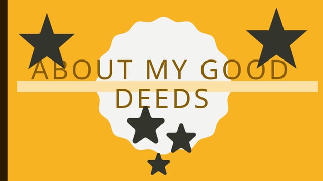 Presentacion de inglés about my good deeds.pptx