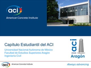Presentacion del aci | PDF