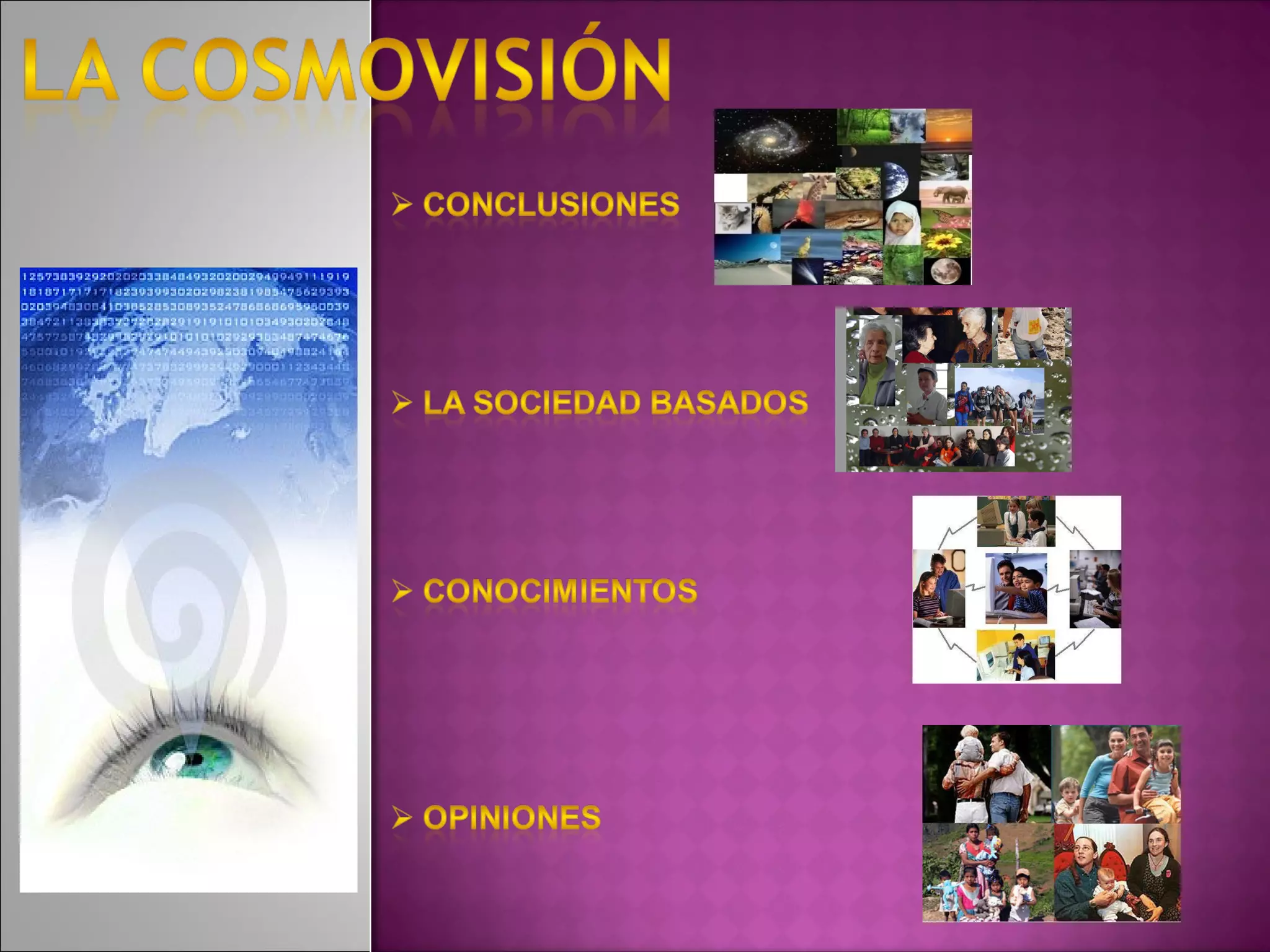 Presentacion de la cosmovisión | PPT