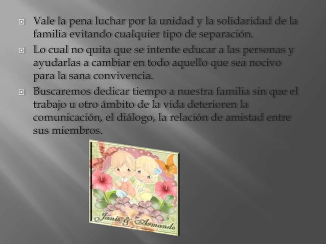 Presentacion de la familia | PPT