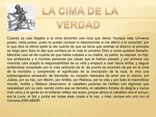 EL CABALLERO DE LA ARMADURA OXIDADA | PPTX