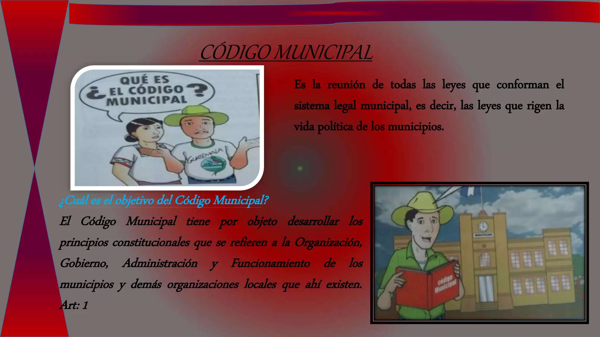 Presentacion del codigo municipal | PPT